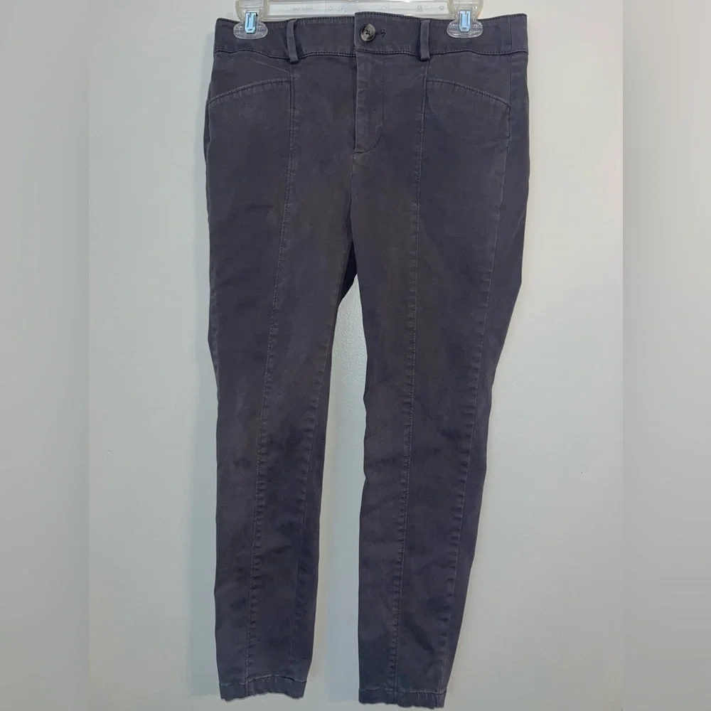 LOFT | Pants & Jumpsuits | Loft Outlet Skinny Ankle Petite Dark Grey ...